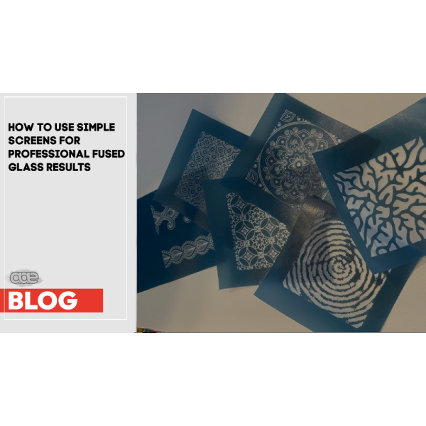 How to Use Simple Screens for Professional Fused Glass Results ...