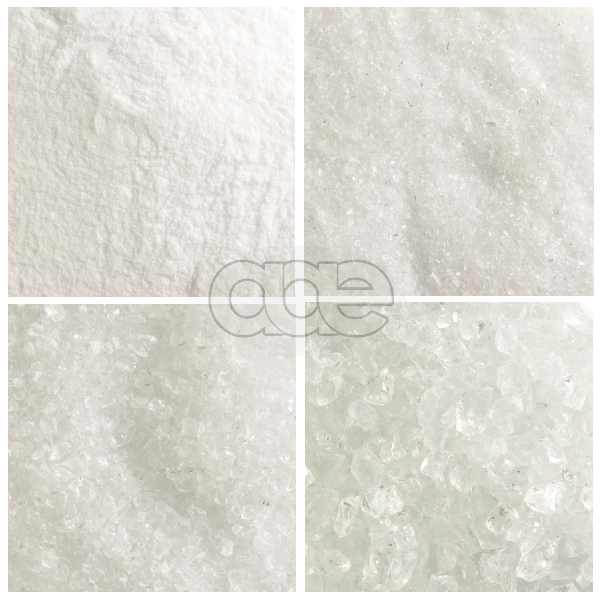 Bullseye Glass Fused Clear Transparent Frit - Free Shipping Available ...