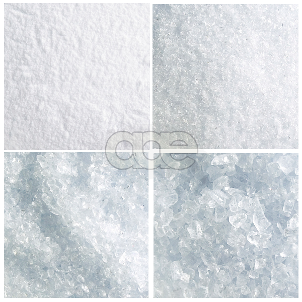 Bullseye Glass Fusible Reactive Ice Transparent Frit - Free Shipping ...